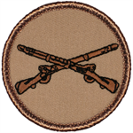 Crossed Muskets/Infantry Patrol Patch (#505,505A)