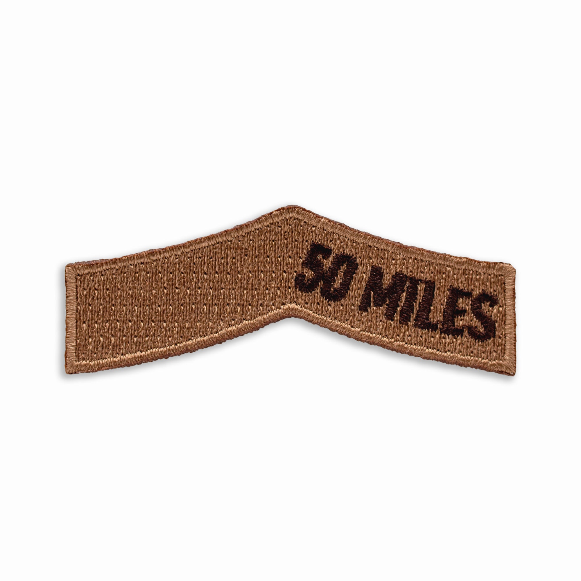 Miles Hiked Milestone Chevrons 50 Miles
