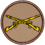 Crossed Muskets/Infantry Patrol Patch (#505,505A)
